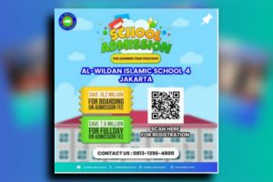 AL-WILDAN ISLAMIC SCHOOL 4 JAKARTA – Tahfidz and International Curriculum