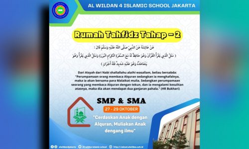AL-WILDAN ISLAMIC SCHOOL 4 JAKARTA – Tahfidz and International Curriculum